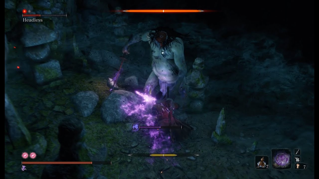 Sekiro: Shadows Die Twice - Secret Headless Boss and Bell Demon ...