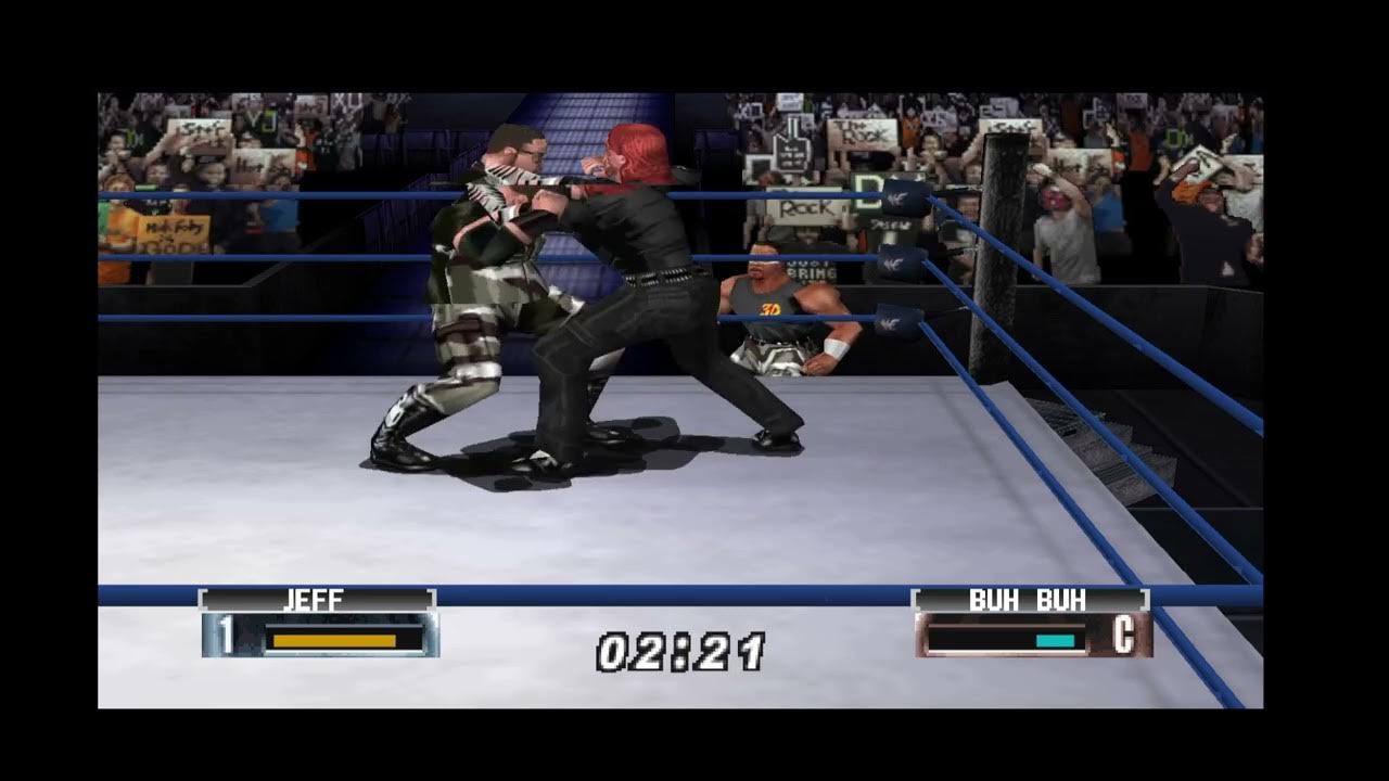 WWF No Mercy - N64 Gameplay - Jeff Hardy vs Buh Buh Ray Dudley - Rematch - YouTube