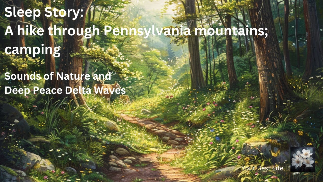 Escape your reality, take a nature hike in your dreams; deep, restful ...