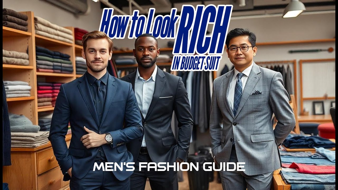 How to Look Rich on a Budget Suit | Men's Fashion Tips - YouTube