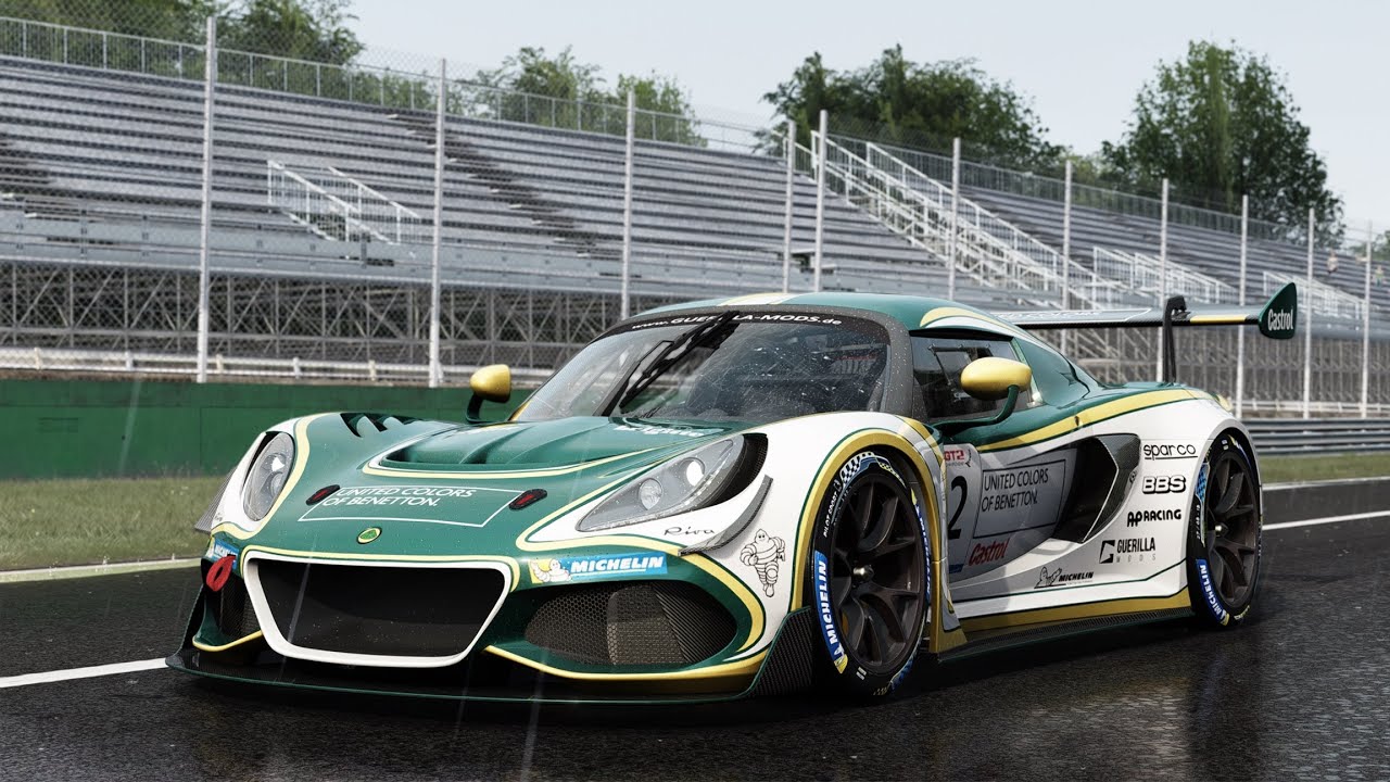 Lotus Exige GT2 賽道MONZA車輛 CSP0.2.3更新展示效果 Assetto Corsa - YouTube