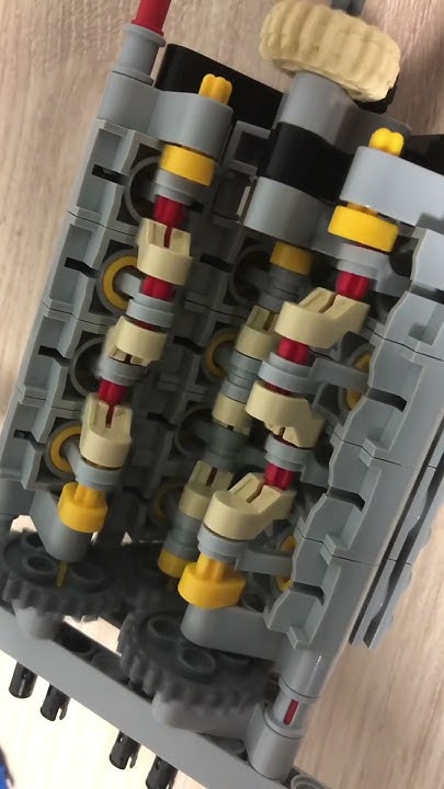 Lego Technic Engine Build - YouTube