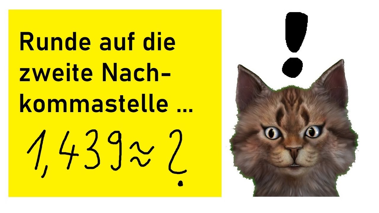 Kaufmännisches Runden erklärt - YouTube