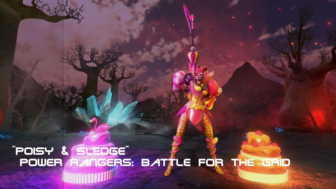 Power Rangers Battle For The Grid - "Poisy & Sledge" - YouTube