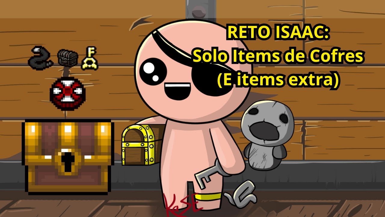 RETO ISAAC: Solo Ítems en Cofres + otros lados extra... - The Binding ...