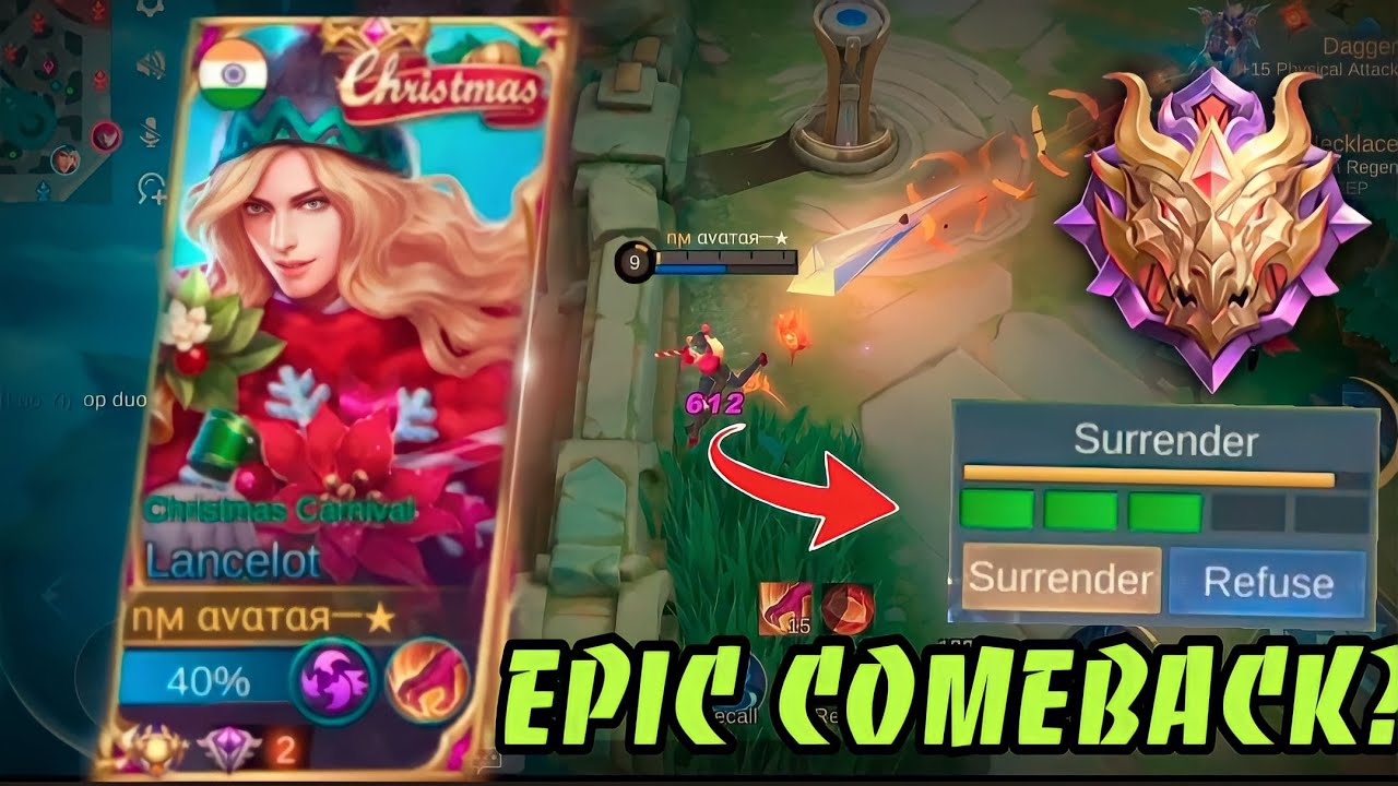 MAKE IMPOSSIBLE INTO POSSIBLE!! EPIC COMEBACK IN MYTHICAL GLORY 🔥# ...