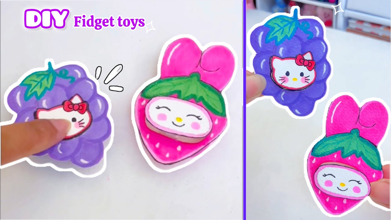 Cute things to make with paper / paper craft / diy fidget toys / art ...