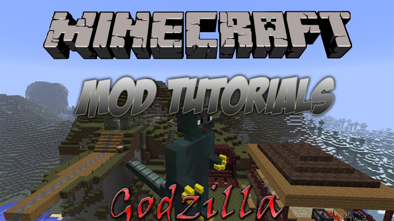 Minecraft 1.5.2 How To Install The Godzilla Mod - YouTube