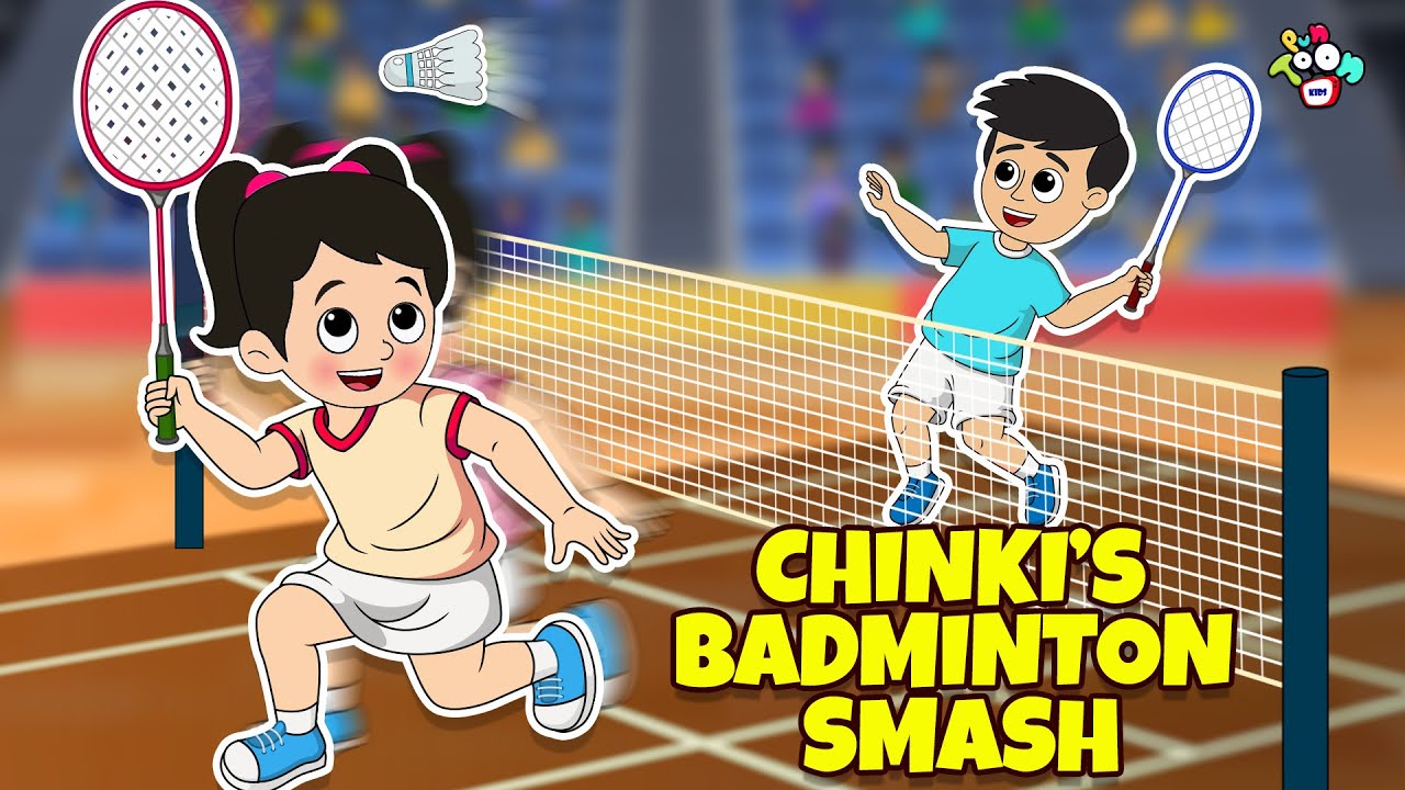 Chinki’s Badminton Smash | Animated Stories | English Cartoon | Moral ...