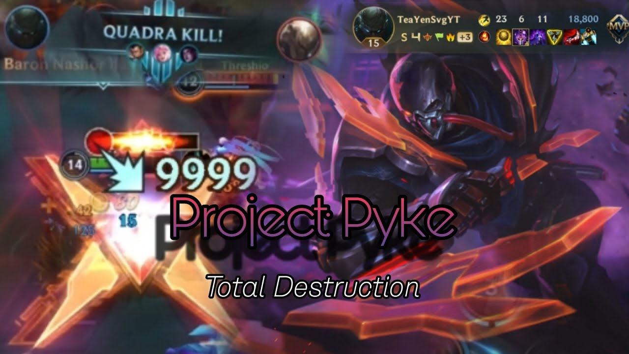 I'm Unstoppable On Pyke Support In Wild Rift! Project Pyke Patch 5.1 ...