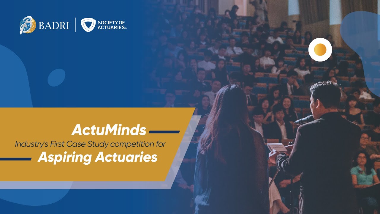 Industry's Top Actuarial Case Study Competition - ActuMinds - YouTube