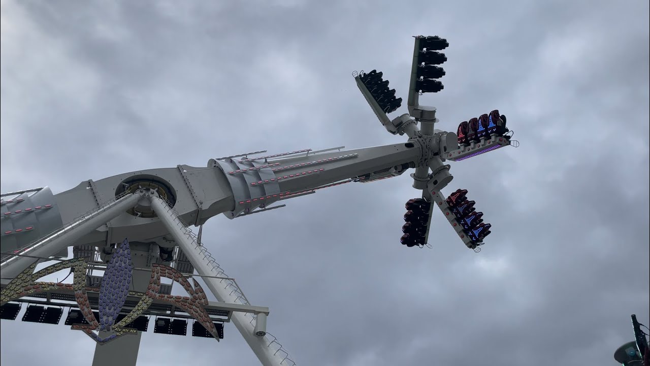 Air (Abie Danter) Testing Off Ride Hoppings Fair 2022 - YouTube