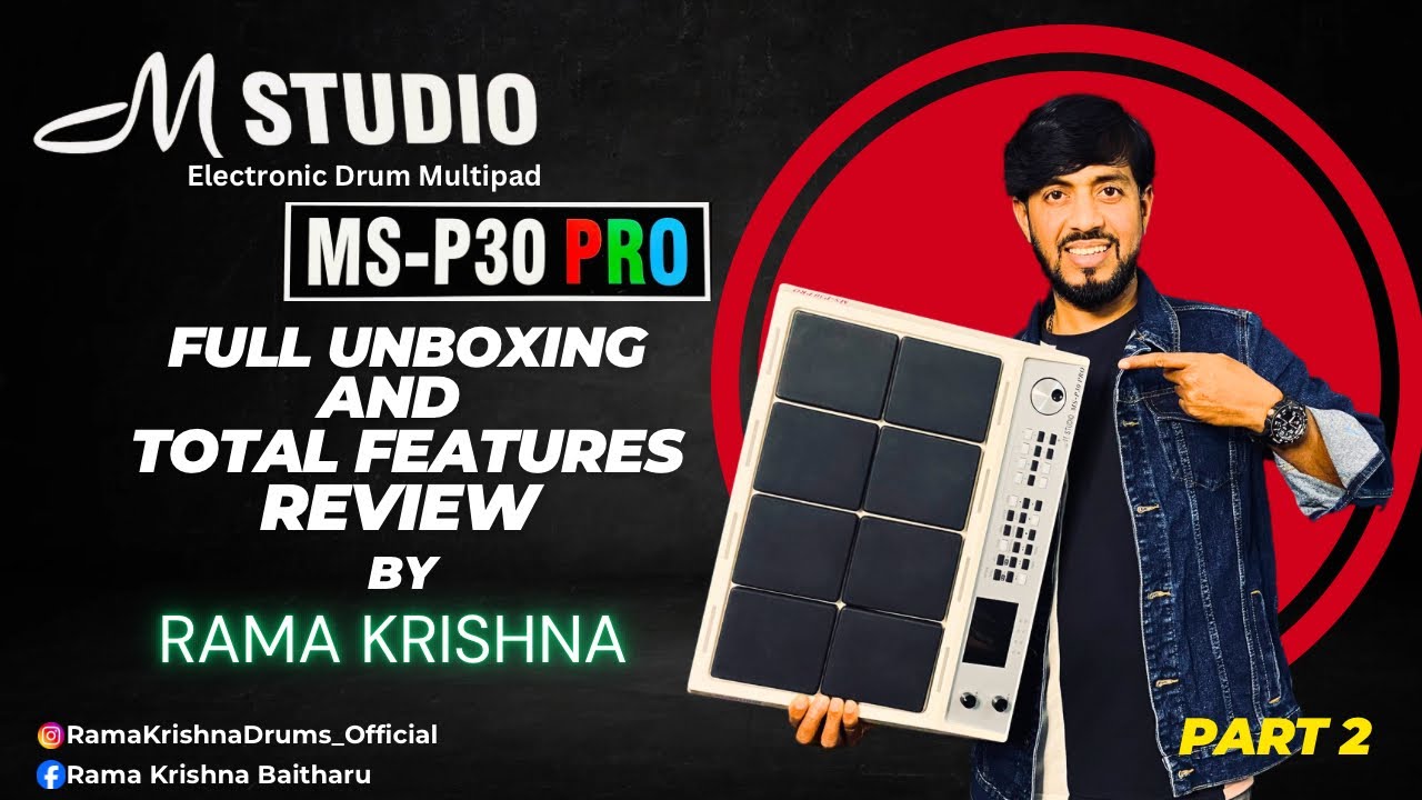 M Studio | MS-P30 PRO | New Octopad | Complete Demo By - RKB | Best ...