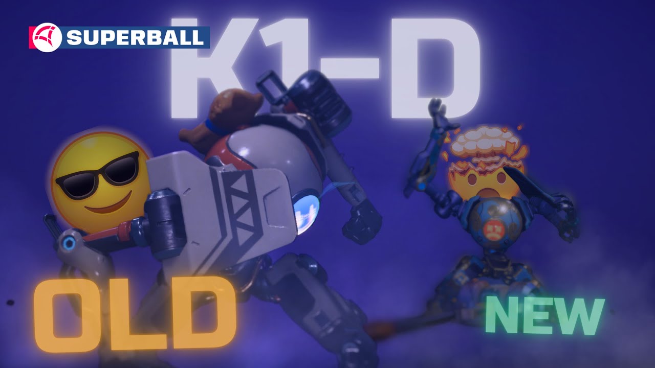 K1-D: OLD vs NEW (Superball Montage) - YouTube