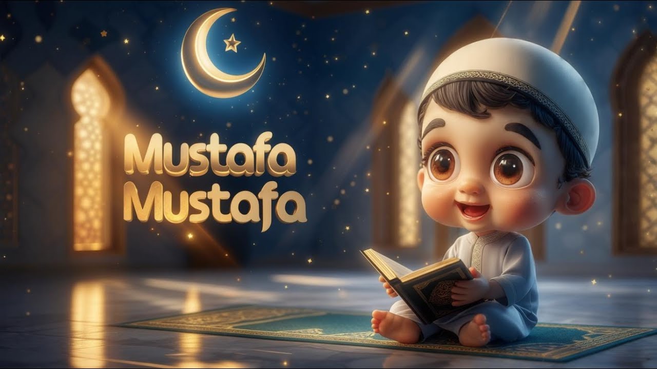 Mustafa Mustafa | Beautiful Naat for Kids | Islamic Cartoon Animation # ...