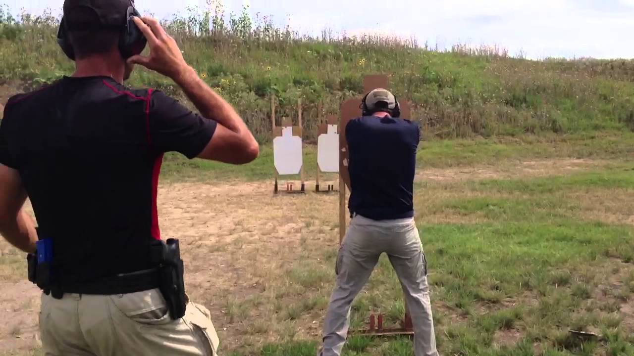 USPSA Stage at Bob Vogel World Class Pistol Skills course - YouTube