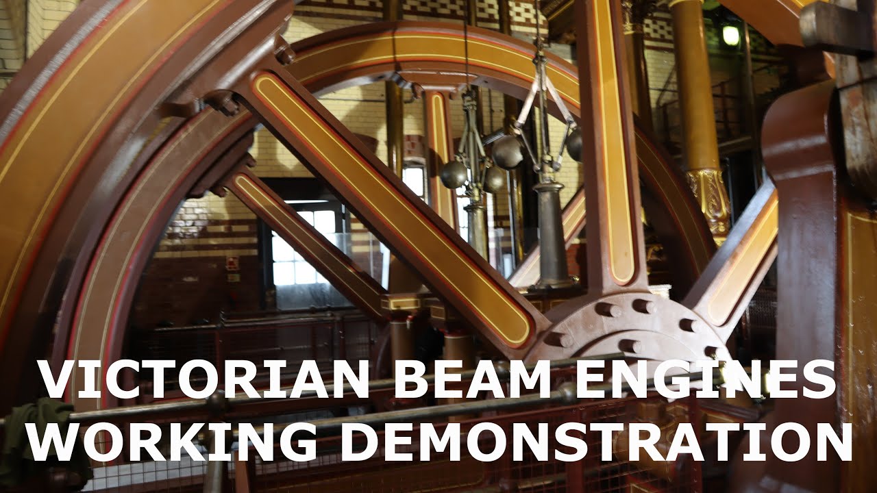 Victorian Beam Engines In Steam - YouTube