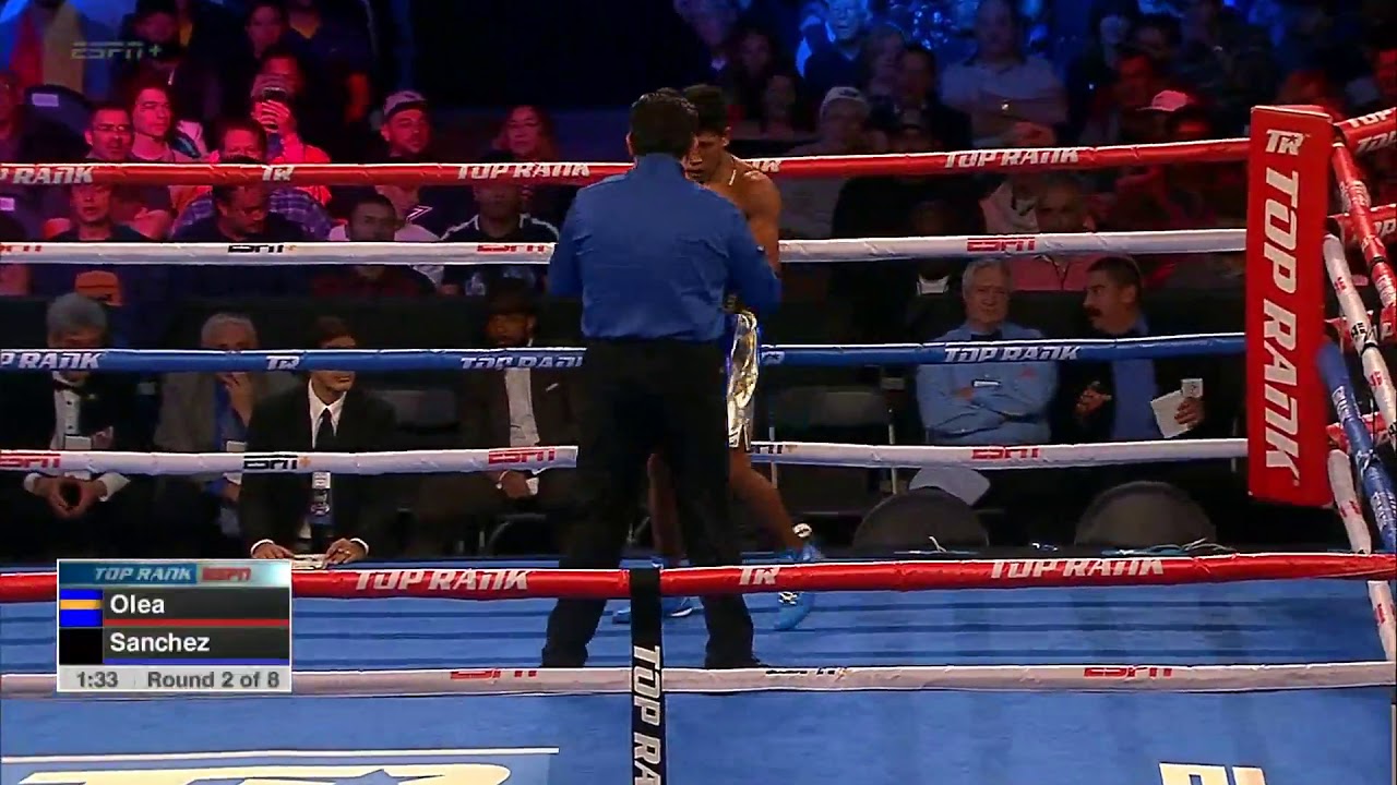 Jason Sanchez KO's Daniel Olea - YouTube