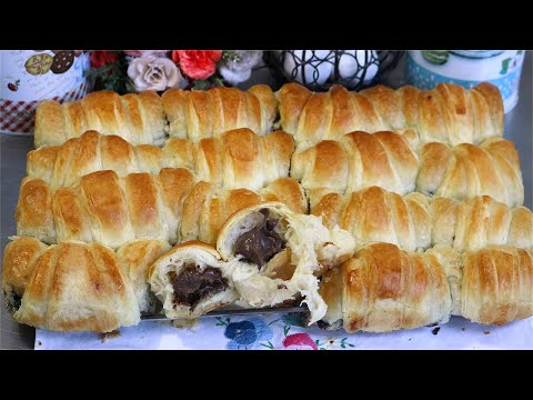 COMO FAZER CROISSANT EM CASA! MELHOR QUE DE PADARIA! RECEITA DE MASSA ...