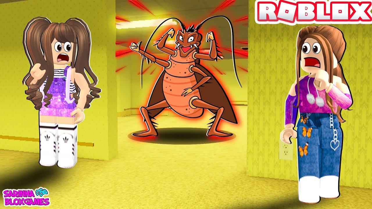 FUJA DA BARATA GIGANTE DO ROBLOX - THE COCKROACH - YouTube