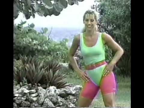 Denise Austin looking good in old workout outfit 038