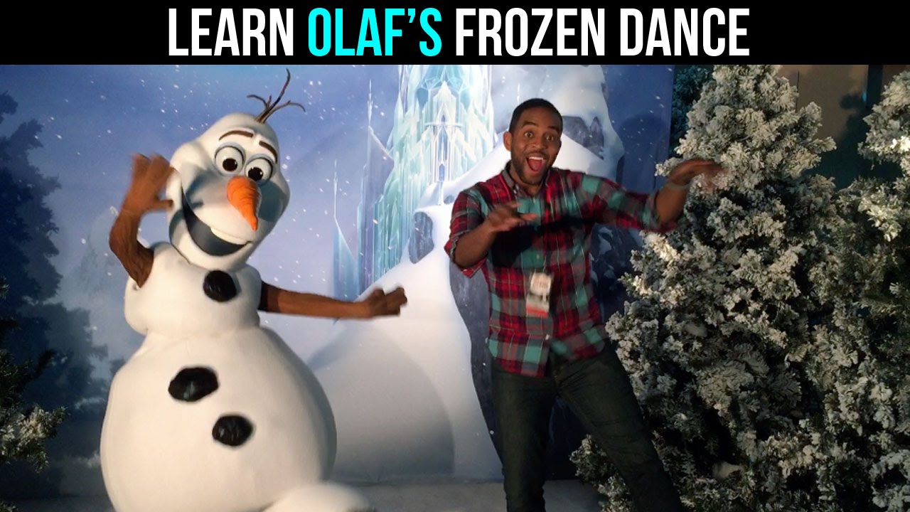 Learn Olaf's Frozen Dance | MASSIVE DISNEY MINUTE - YouTube