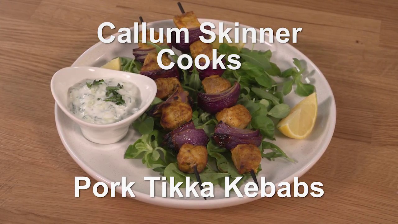 Callum Skinner - Pork Tikka Kebabs - QMS SSP Campaign - YouTube