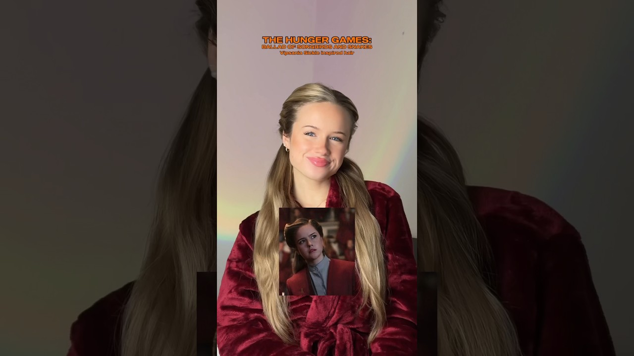 Vipsania Sickle hairstyle! #thehungergames #hairstyle #hairtutorial # ...