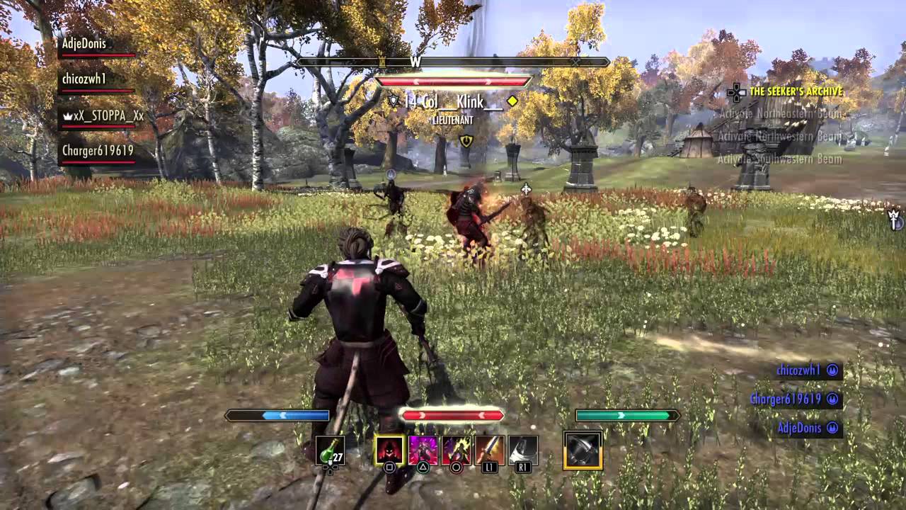 ESO - Trolling somebody with Summon Shade - YouTube