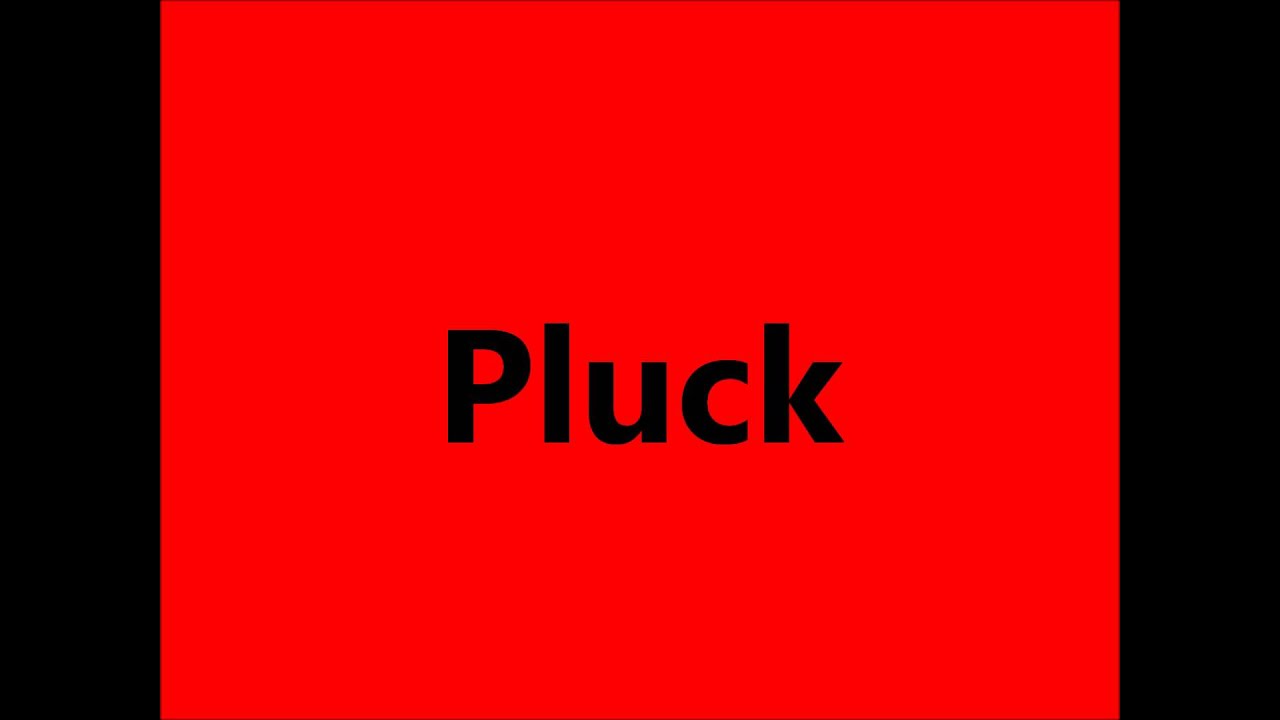 Cartoon Pluck Sound Effect - YouTube