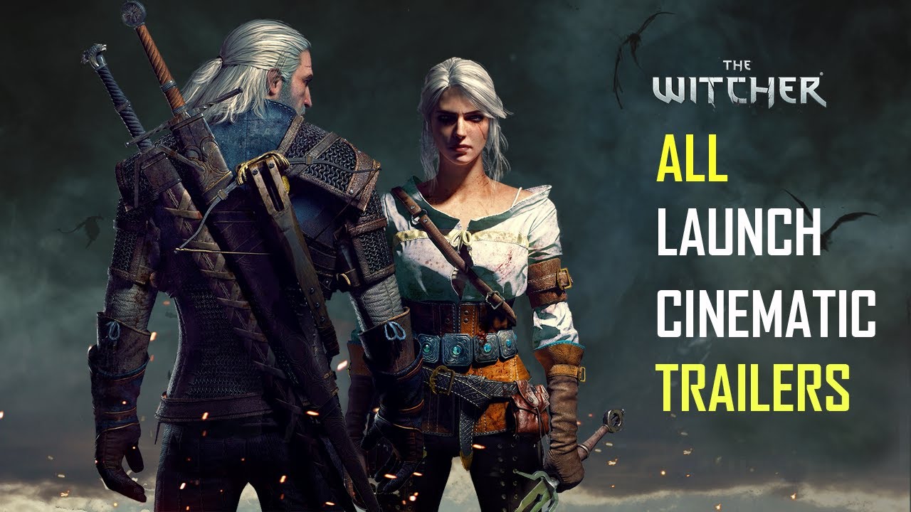 The Witcher - Launch Cinematic Trailers Only (2007–2022) | [4K Remaster ...