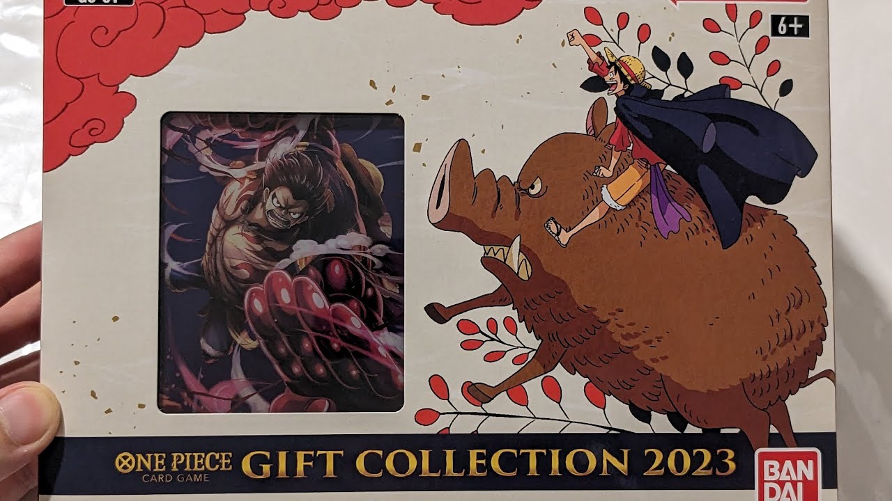 Opening One Piece Gift Collection 2023 box. - YouTube