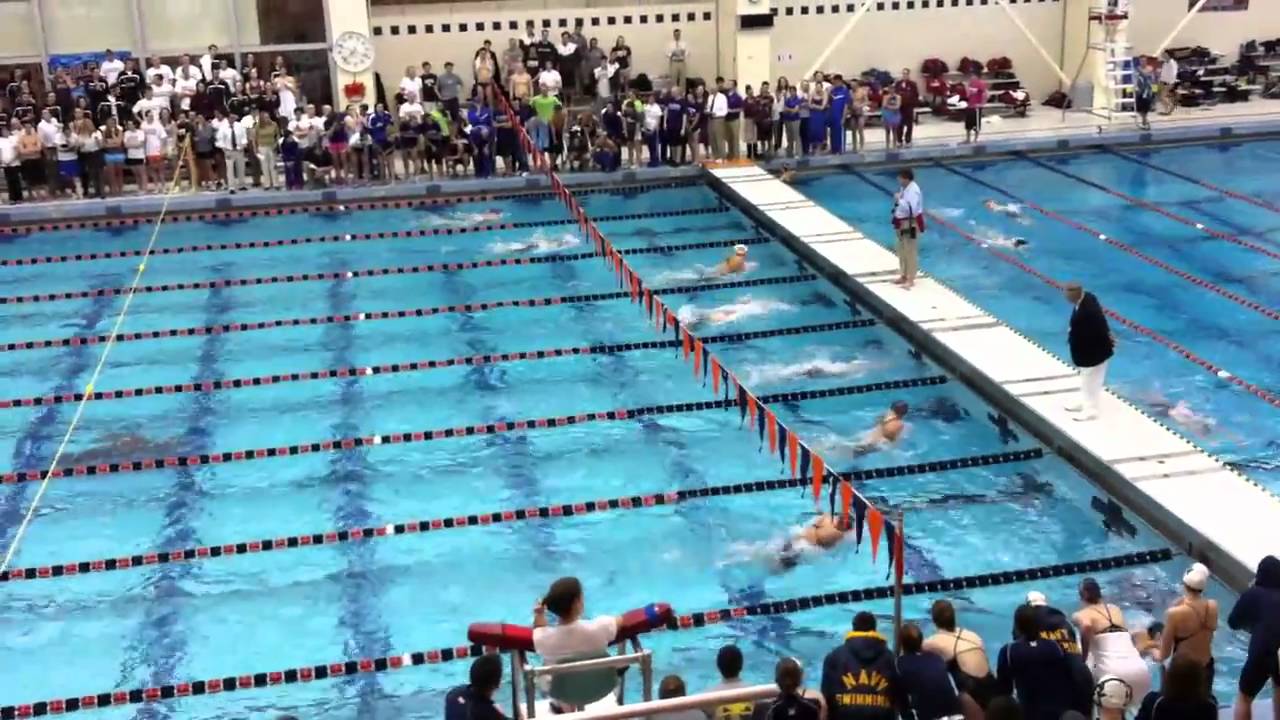 American University Swimming and Diving 200 Medley Relay Team Patriot ...