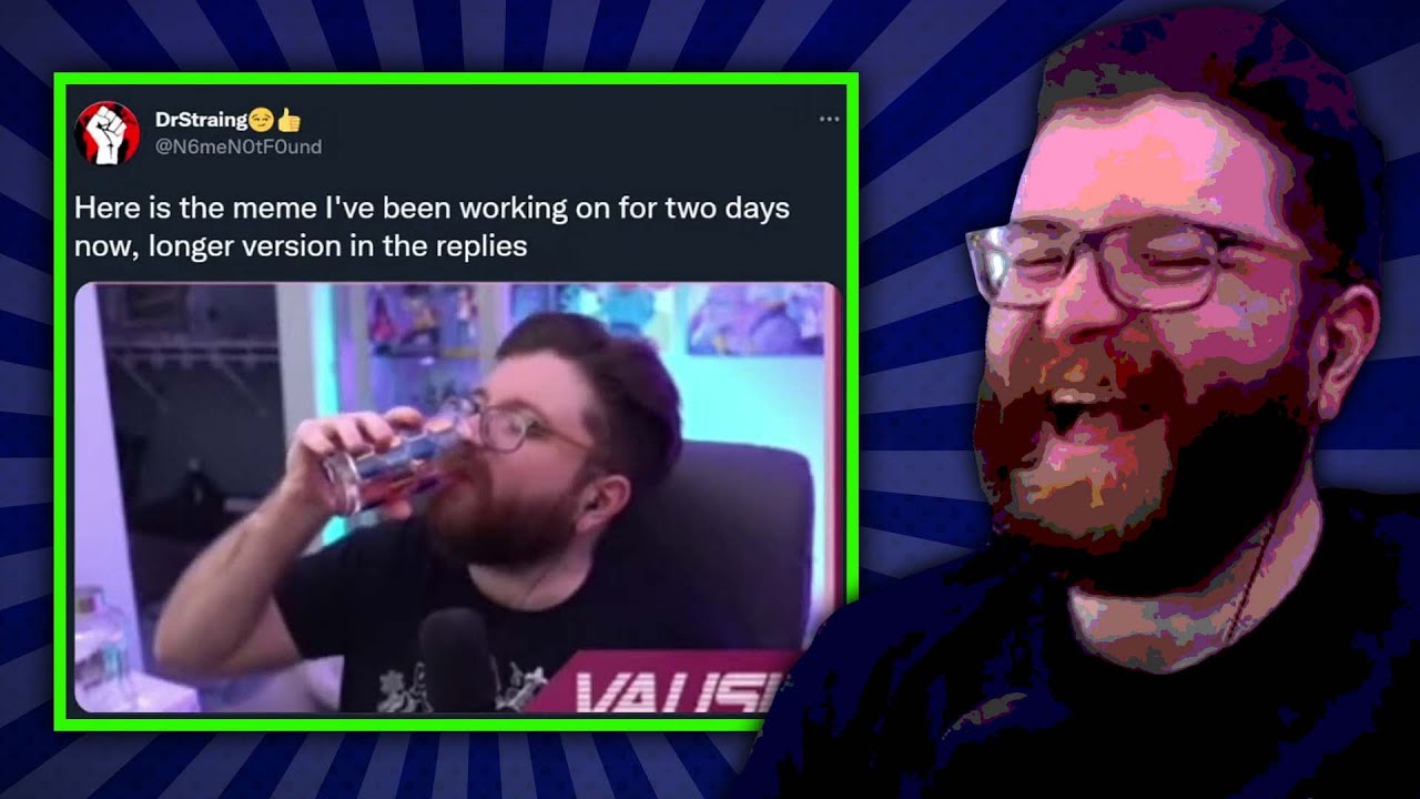 Vaush Reacts to Dr Straing's Meme Edit - YouTube