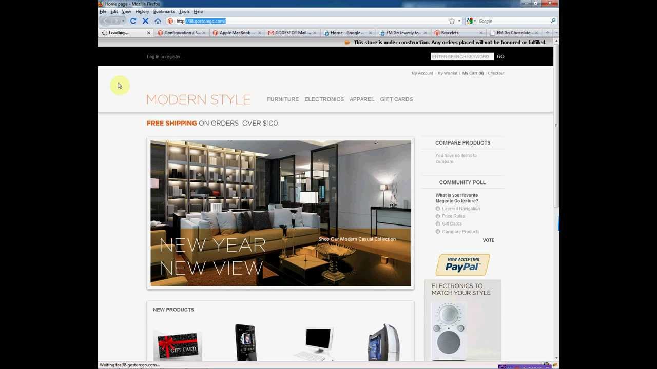 Install Magento Go Theme - EM Chocolate - EMThemes (r195) - YouTube