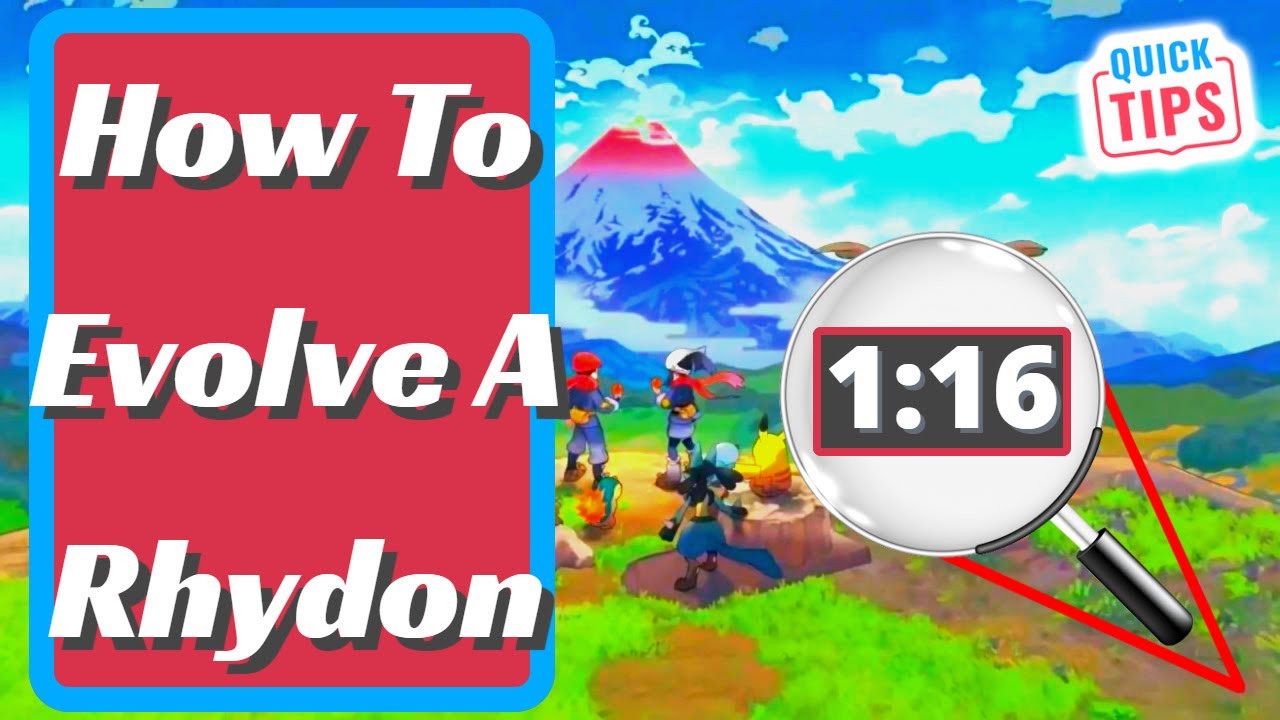 How To Evolve A Rhydon - Pokemon Legends Arceus - Evolving A Rhydon ...