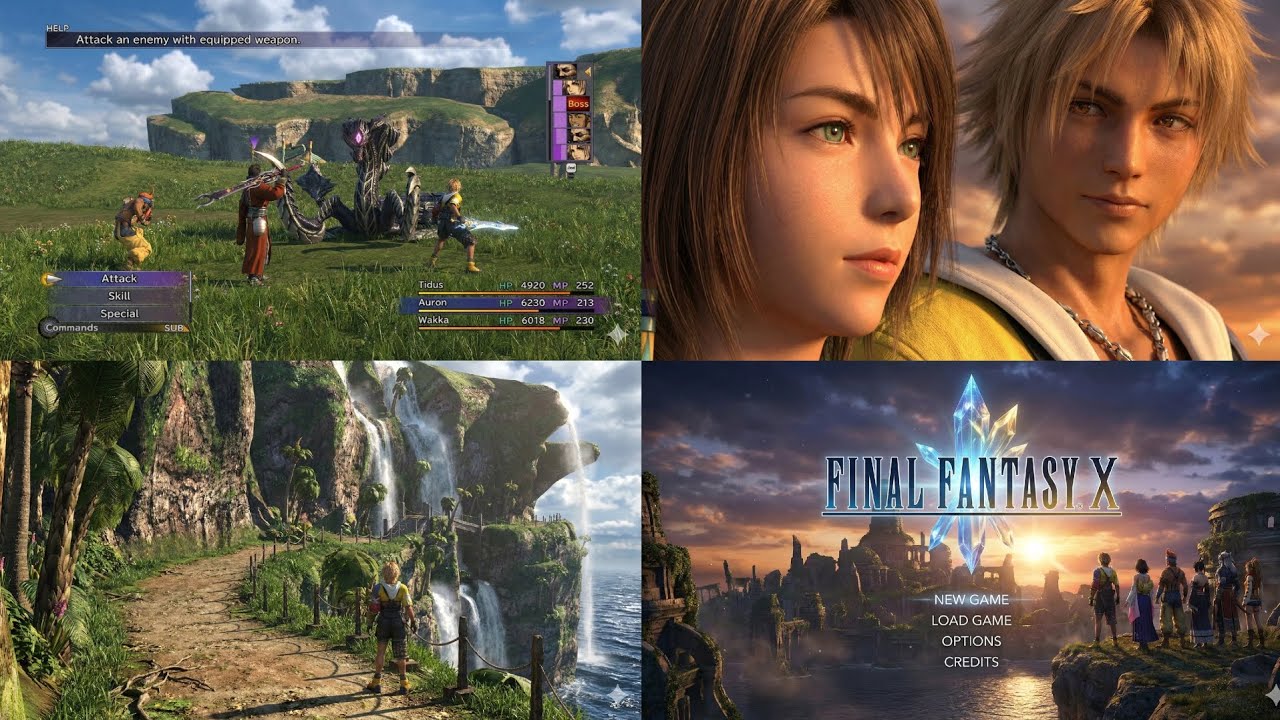 Final Fantasy 10 Remake Gameplay Trailer - YouTube