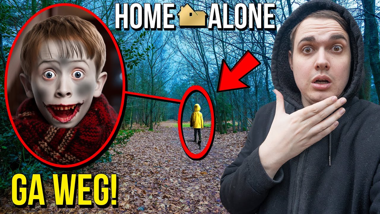 Ik Had NOOIT Naar Het HORROR BOS Moeten Gaan.. *KEVIN van HOME ALONE ...