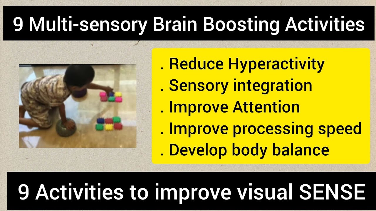 9 Multi sensory Brain Boosting Activities/improve attention/reduce ...