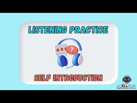 Improve Your Listening Skills with Self-Introduction Practice. - YouTube