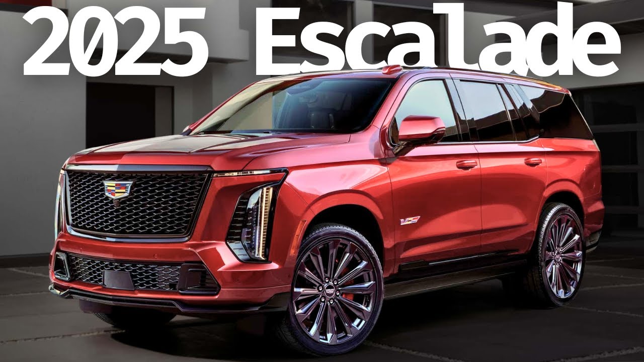 2025 Cadillac Escalade and Escalade-V Debuts With Fresh Looks, Colors ...