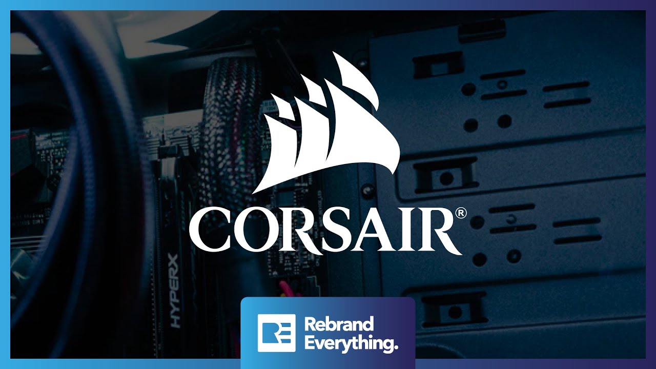 Redesigning the new CORSAIR logo! Logo design process from start to ...