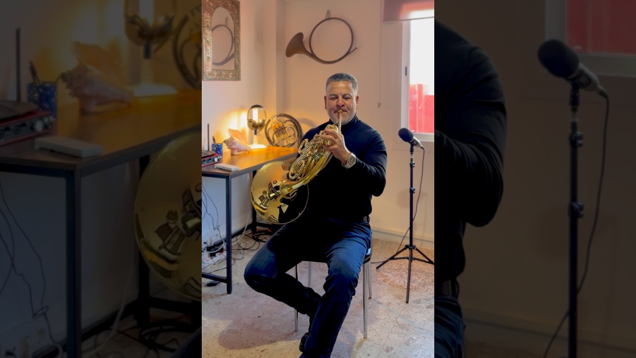 How to improve your lip trills in the French horn!!📯. #hornsolos # ...