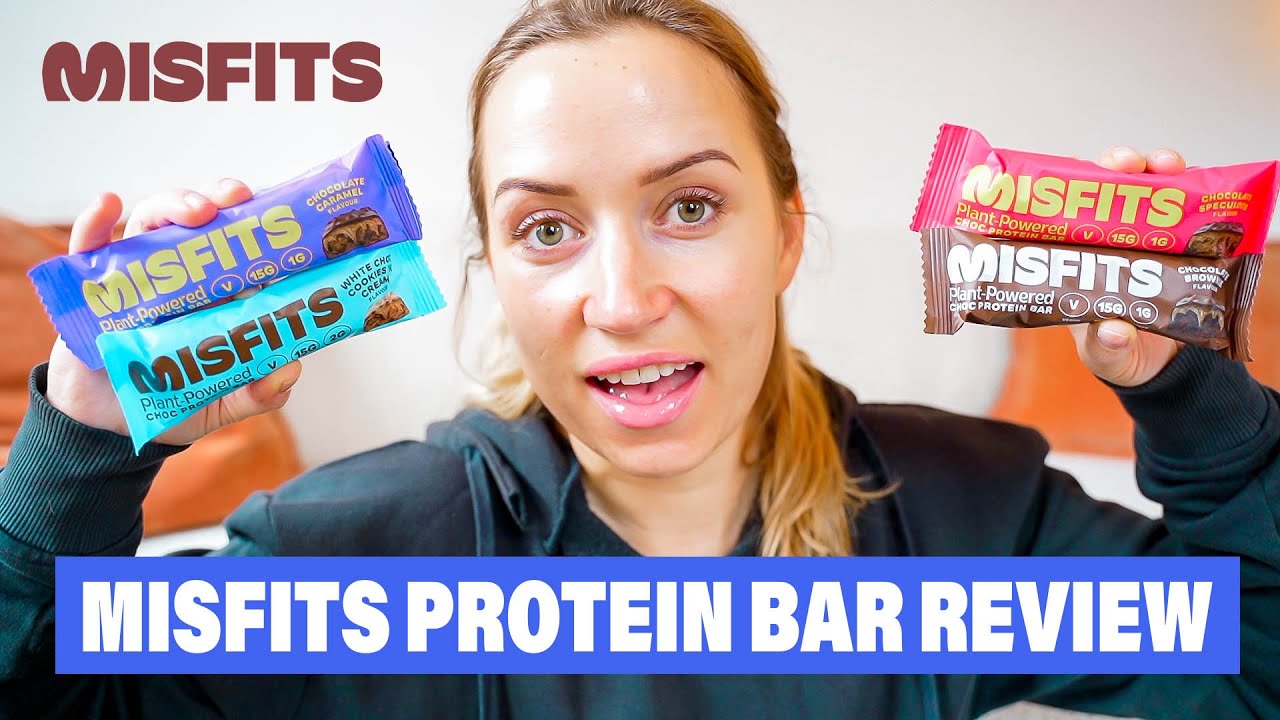 Misfits Protein Bar Taste Test And Review Youtube