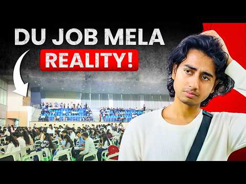 What nobody tells you about DU placements | Job Mela 2025