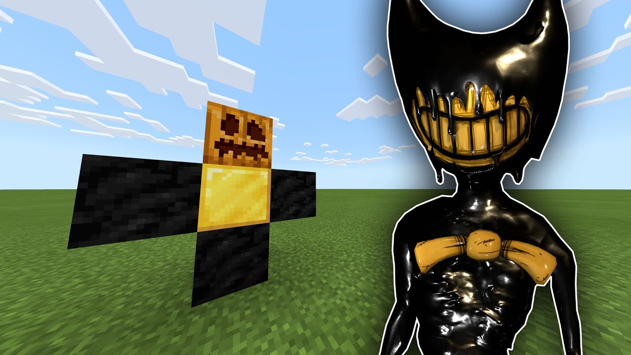 How to summon demon bendy in minecraft - YouTube