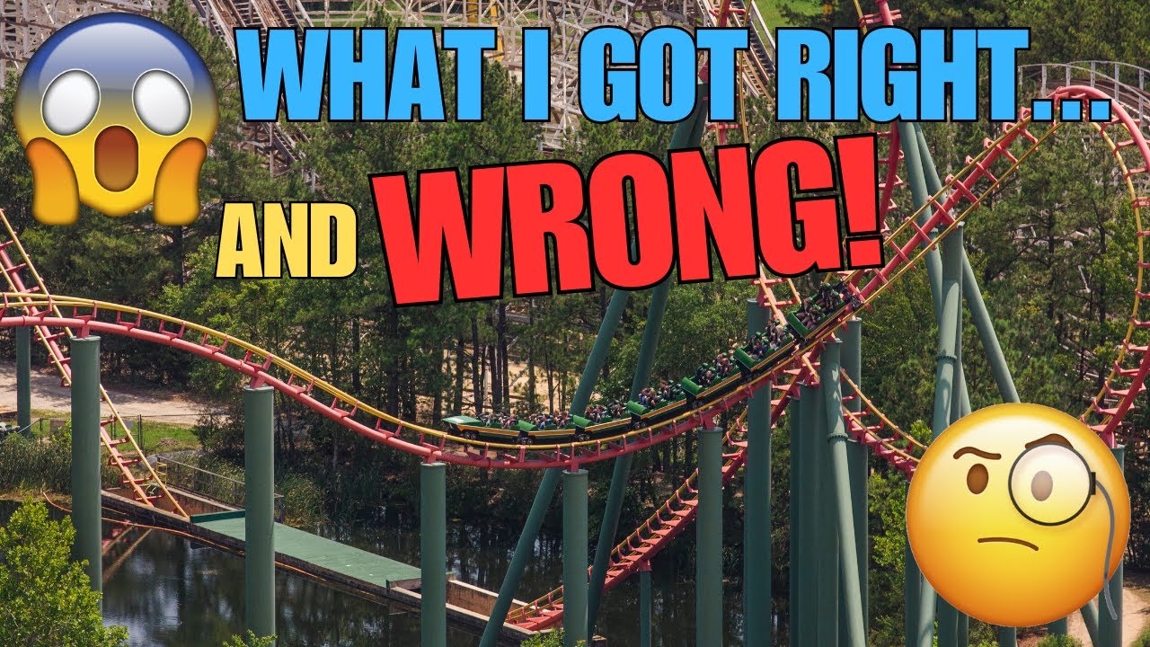 What I Got Right... and WRONG! Roller Coaster Removal Predictions - YouTube