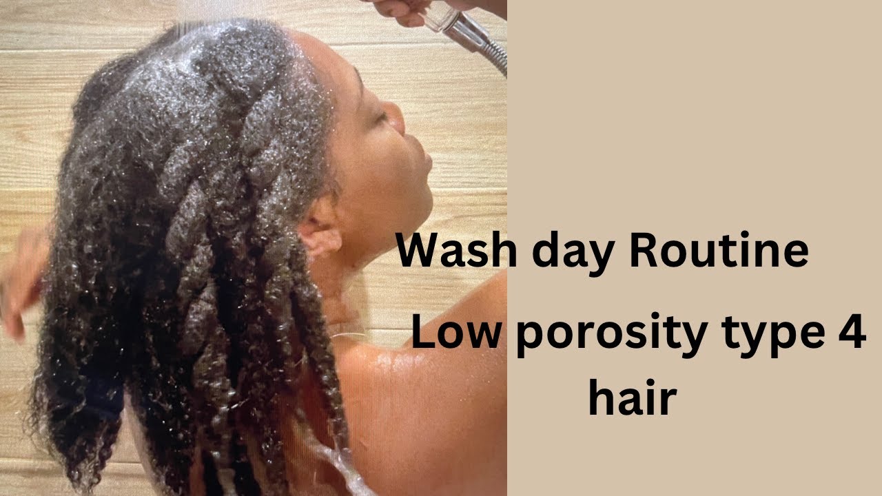 Wash day routine for natural hair - YouTube