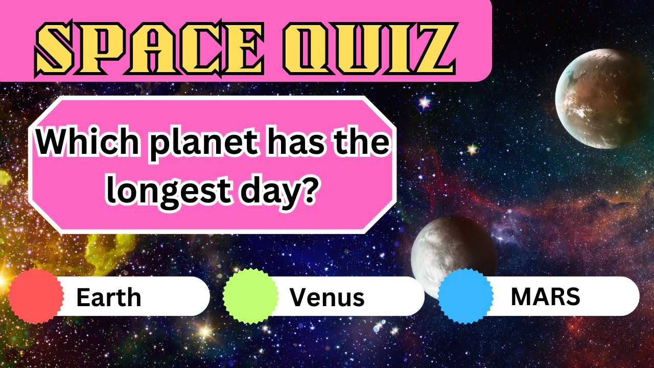 Space Quiz "Are You a Galactic Guru? Test Your Solar System Smarts with ...