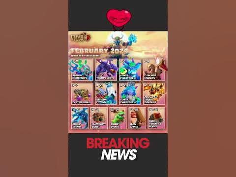 Clash of Clans : Lunar new year season 2024 , new events, troops and much more!!! #coc # ...